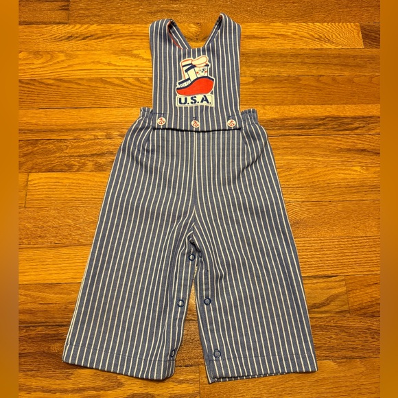 Vintage | One Pieces | Vintage 7s Tugboat Usa Baby 8 Month Kmart ...
